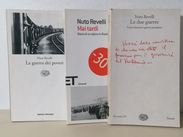 NUTO REVELLI LOTTO 3 Libri La Guerra Dei Poveri Mai Tardi Le Due Guerre ...