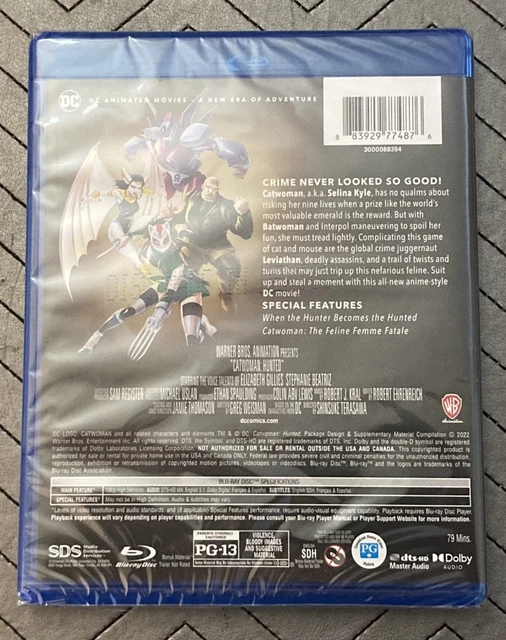 CATWOMAN: HUNTED (BLU-RAY, 2022) DC Animated Movie WB NICE! £11.58 ...