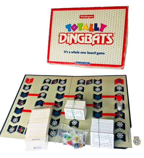 BOARD GAME TOTALLY Dingbats Waddingtons Vintage ra £16.89 - PicClick UK