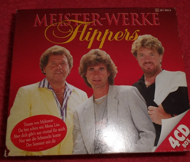 FLIPPERS, 4 CD'S (4er Box) Meisterwerke Flippers, siehe Foto EUR 6,00 ...