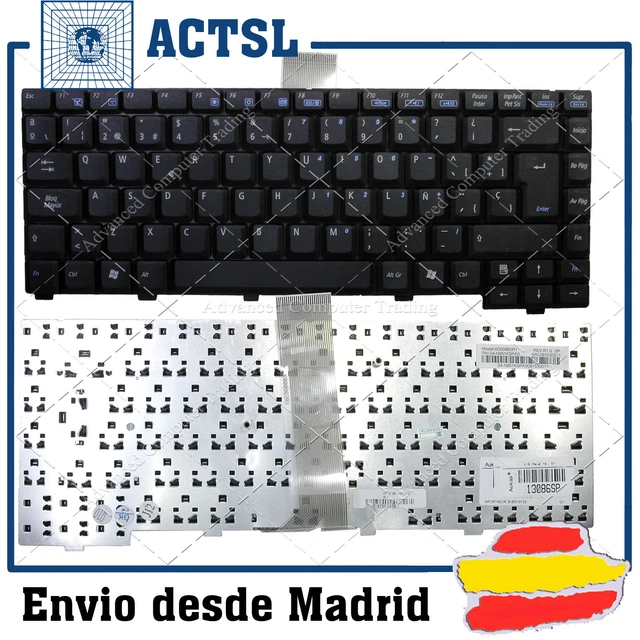 SPANISH KEYBOARD FOR ASUS M6000 LAPTOP £25.55 - PicClick UK
