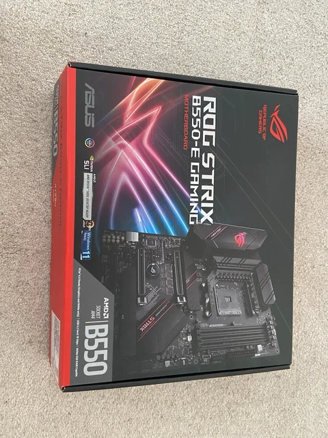 ASUS ROG STRIX B550-E Gaming Motherboard AMD Ryzen, AM4 £104.68 ...