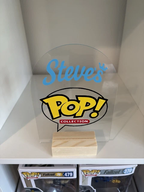 FUNKO POP VINYL Handmade Personalised Name Shelf Display Logo Sign ...