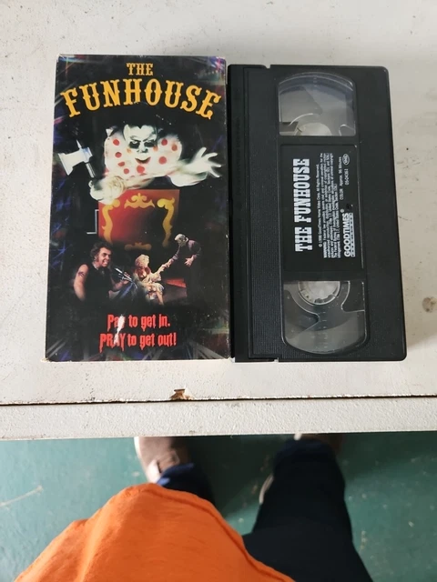 THE FUNHOUSE 1981 - VHS (GoodTimes Home Video, 1998) Tobe Hooper ...