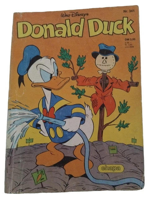 WALT DISNEY DONALD Duck Comic Nr. 341 Ehapa Tedesco EUR 37,95 - PicClick IT