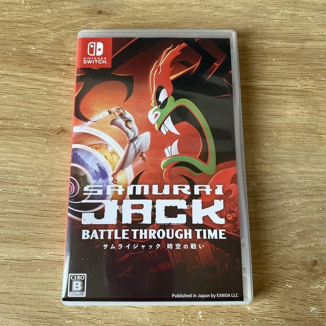 Samurai Jack Battle Through Time Limited Nintendo Switch Good Japan