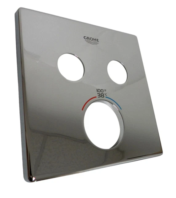 GROHE REMPLACEMENT PLAQUE pour 29141000 Thermostatique Valve Bord ...