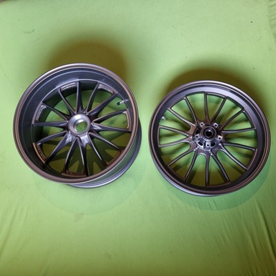 DUCATI DIAVEL RIMS front wheel rear wheel rims Enkei 101 £595.66 ...