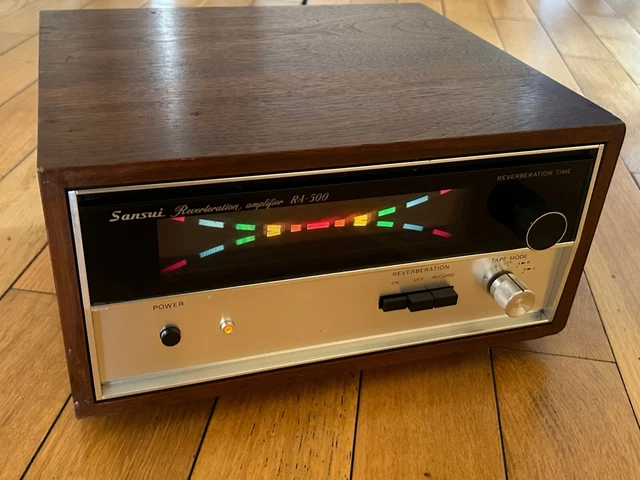 SANSUI RA-500 REVERBERATION Amplifier Spring Reverb Unit £229.00 ...