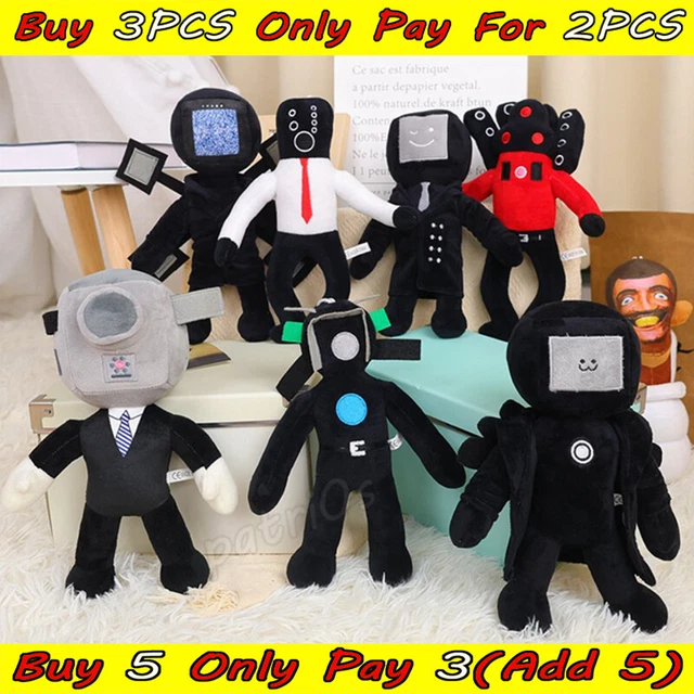 Skibidi Toilet Plush Toiletman Dolls Cameraman Speakerman Stuffed Toy