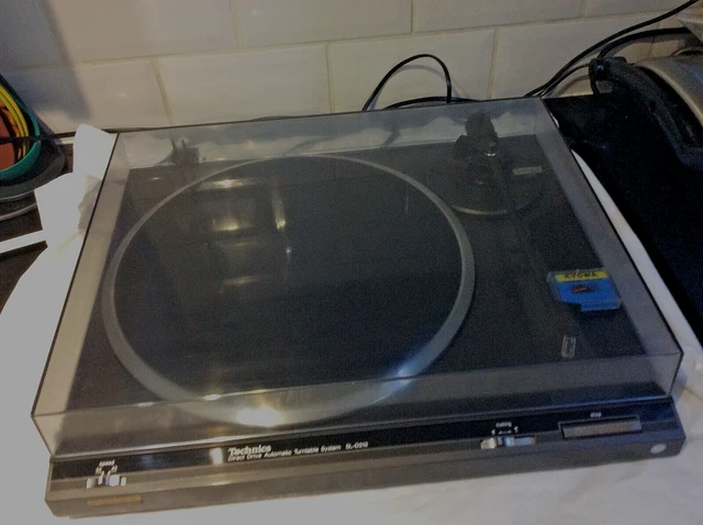 TECHNICS SL D210 direct drive stereo automatic turntable system, black ...