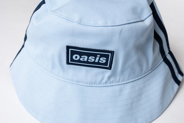 OASIS LIVE 25 x Adidas Limited Tour Bucket Hat Sky Blue OFSM 59cm ...