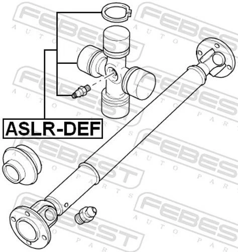 JOINT PROPSHAFT ASLR-DEF FOR LAND ROVER DEFENDER/Station/Wagon 11/23 ...