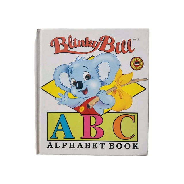 VINTAGE BLINKY BILL ABC Alphabet Book HC 1992 Yoram Gross VGC $20.66 ...