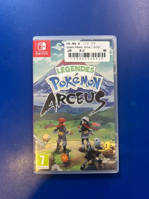 JEU NINTENDO SWITCH Légendes Pokémon : Arceus EUR 29,99 - PicClick FR