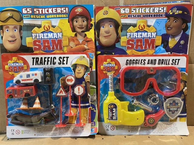 FIREMAN SAM MAGAZINE Issue 47 With Fireman Megaphone And Extinguisher ...