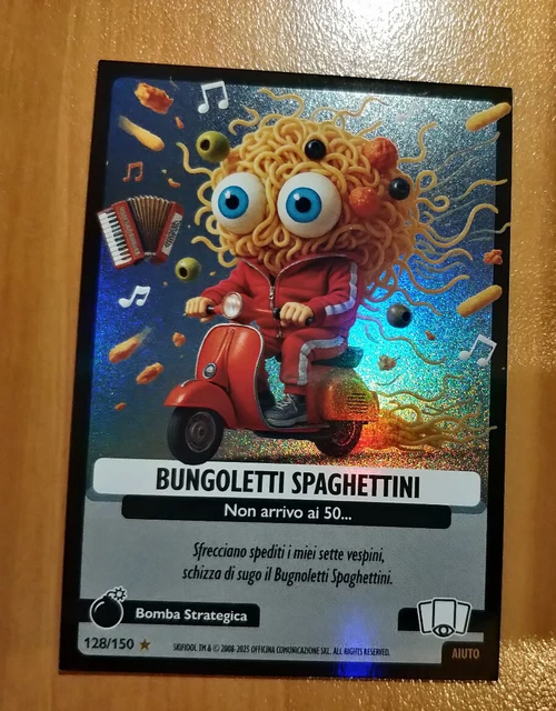 BUNGOLETTI SPAGHETTINI SKIFIDOL Italian Brainrot Edizione Limitata RARA ...