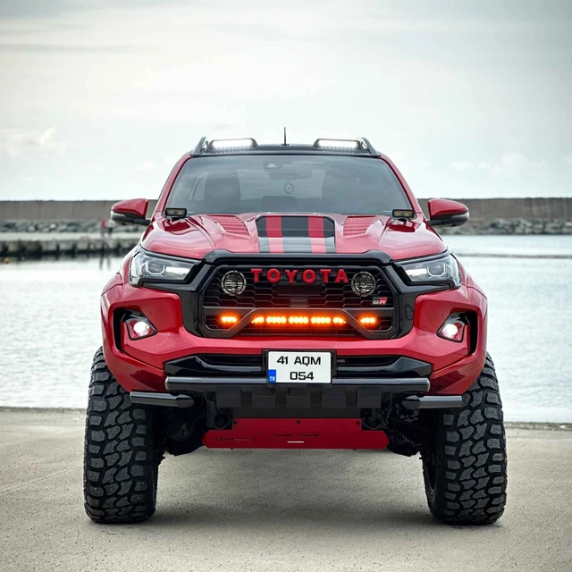 VW AMAROK BLACK Spoiler Bar Bull Nudge Bar Grill City Guard 2023 ...