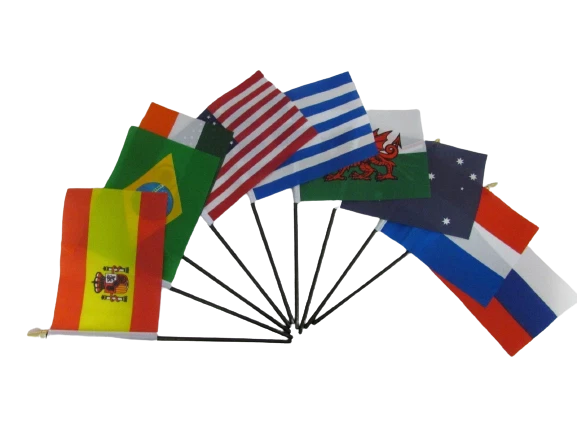 TABLE DESKTOP FLAG EUROPEAN COUNTRY Eurovision No Base FREE UK Delivery ...