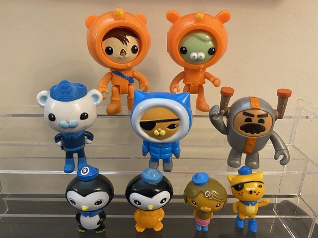 CBEEBIES OCTONAUTS ACTION Figures Toy Set Bundle £10.00 - PicClick UK