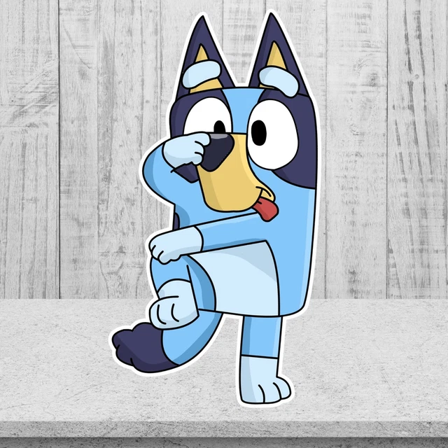 BLUEY CUTOUT PERFECT For Centerpiece, Cake Toppers And Party Decor. New ...