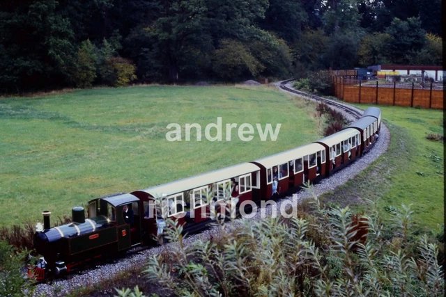 LONGLEAT NARROW GAUGE Railway Train 30 Sep 1990 Original 35mm Slide ...