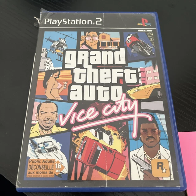 GRAND THEFT AUTO Vice City GTA - PlayStation 2 PS2 - PAL - Complet EUR ...