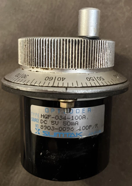 SUMTAK OPTCODER ENCODER Hgf-034-100A Dc 5V 50Ma Seiki $59.99 - PicClick