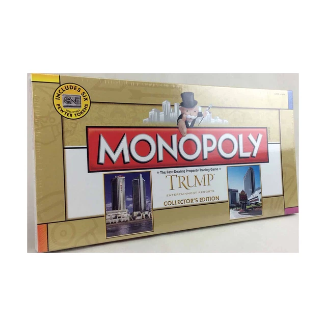 USAOPOLY MONOPOLY MONOPOLY - Trump Entertainment Resorts Collector's Ed ...