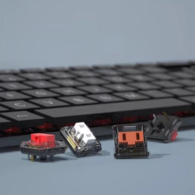 MINI LOW RGB Key Keypad Acrylic Mechanical Keyboard Switches Office EUR ...
