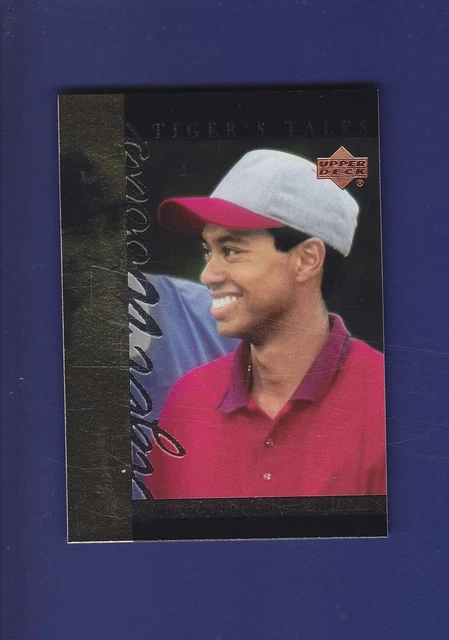 TIGER WOODS HOF 2001 Upper Deck UD Golf Tiger's Tales Insert #TT9 (MINT) $1.29 - PicClick CA