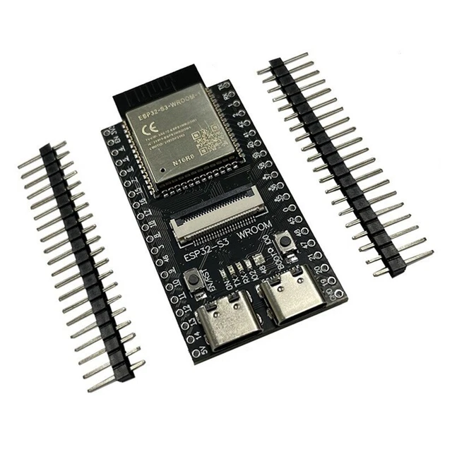 CARTE DE DÉVELOPPEMENT ESP32-S3 WROOM CAM Module WiFi Bluetooth Intégré ... CARTE DE DÉVELOPPEMENT ESP32-S3 WROOM CAM Module WiFi Bluetooth Intégré ...