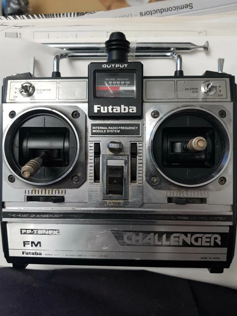 FUTABA CHALLENGER FP-T6NFK 6 Channel Transmitter 35Mhz Good Condition £ ...