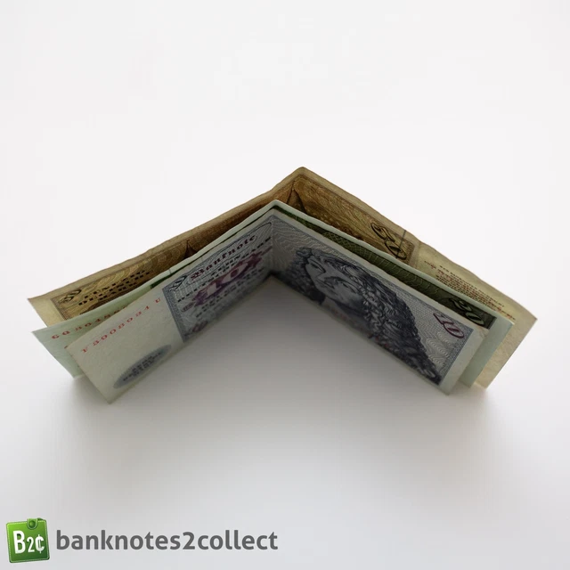 GERMANY: SET OF 3 German Mark Banknotes. £0.99 - PicClick UK