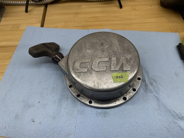 CCW KIORITZ RECOIL Pull Starter John Deere Mercury Scorpion Vintage Snowmobile $130.00 - PicClick CA