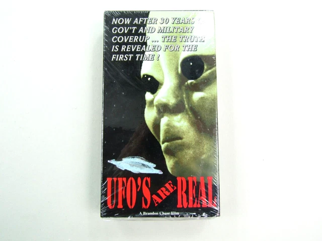 UFOS ARE REAL VHS Tape Footage Never Seen Before Alien 1993 Brandon ...