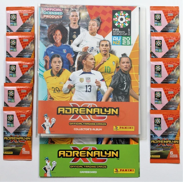 PANINI ADRENALYN XL FIFA Womens World Cup 2023 - Binder + 10 packs 60 ...