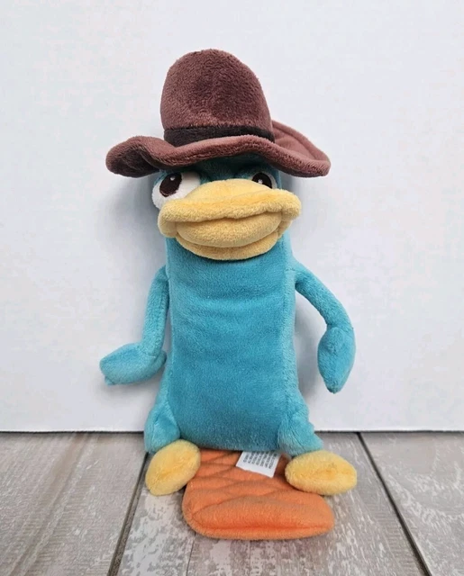 PHINEAS AND FERB Perry the Platypus Plush Disney Parks 9" Plush Toy £18 ...
