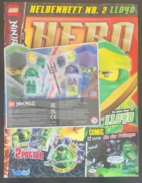 LEGO NINJAGO HELDENHEFT Nr. 2 Lloyd vs Ghost Sonderfiguren EUR 6,99 - PicClick DE