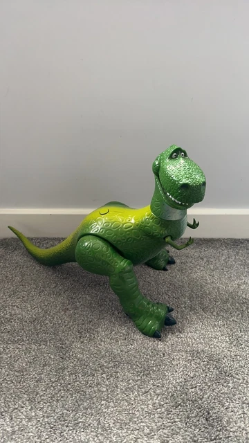 DISNEY REX TOY Story Interactive Talking Action Figure T-Rex Dinosaur ...