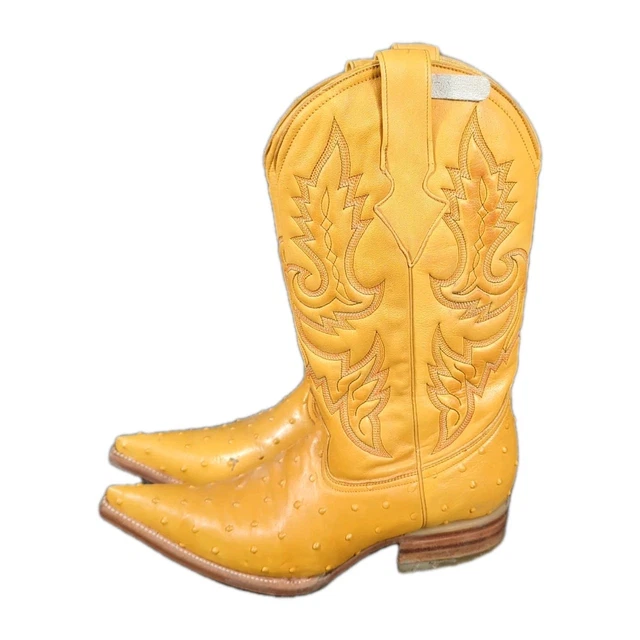 LA SIERRA CHIHUAHUA Ostrich Cowboy Boots Men’s Mex Size 26 US 7 EE £35. ...