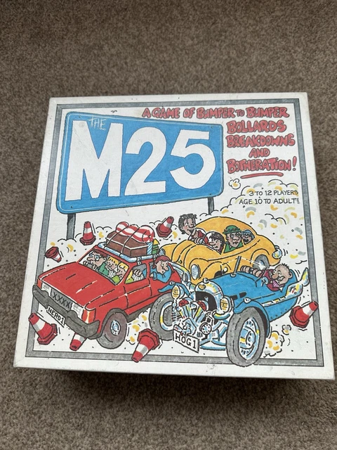 THE M25 BOARD game 3-12 Players Boxed Party Game £6.95 - PicClick UK
