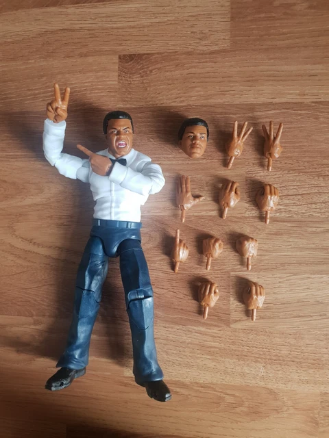 MATTEL WWE ELITE Muhammad Ali Referee Ultimate Edition 7" figure WWF ...