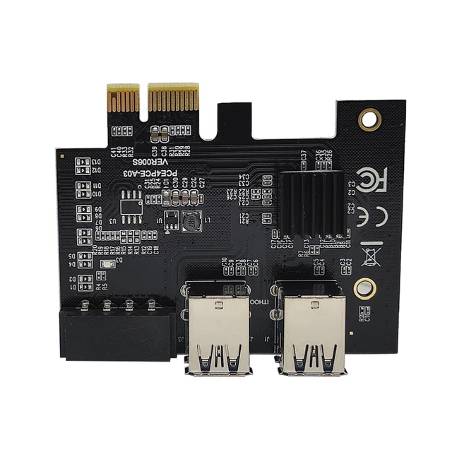 PCI- E EXTENDER PCI-E Card Adapter Graphics Extended Computer £24.38 ...