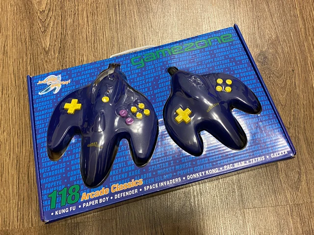 GAMEZONE 118 ARCADE Classics Console di gioco retrò classica rara ...