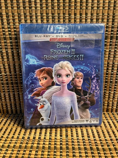 FROZEN II (2-DISC Blu-ray/DVD, 2020)Disney/Elsa/Olaf/Kristen Bell/Josh ...