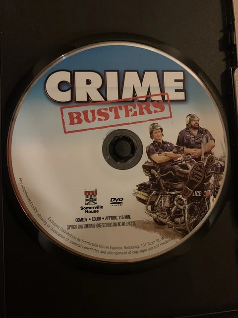 CRIME BUSTERS (DVD) Terence Hill, Bud Spencer police academy comedy $40 ...