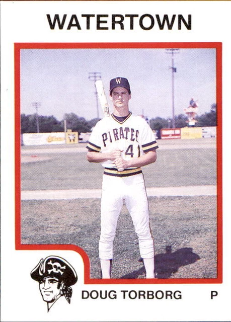 1987 CARTE WATERTOWN Pirates ProCards #2825 Doug Torborg Mountainside ...