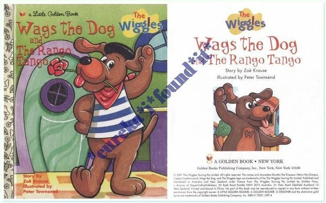 LITTLE GOLDEN BOOK The Wiggles Wags The Dog And The Rango Tango : 2001 ...