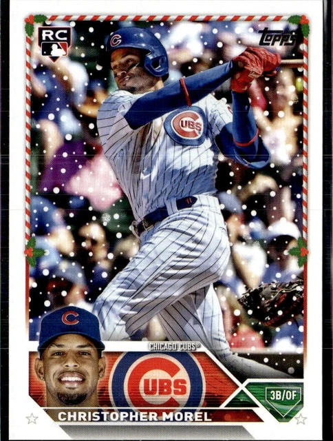 2023 TOPPS HOLIDAY Christopher Morel recrue H86 Chicago Cubs EUR 1,66 ...